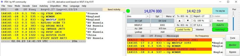 JTDX_improved-Schritt für Schritt - Funkamateure Dresden-Land